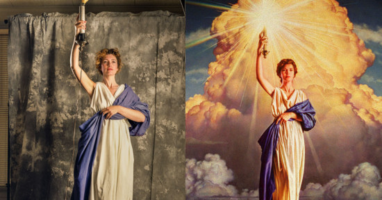 The Photo Behind the Iconic Columbia Pictures 'Torch Lady' Logo | PetaPixel
