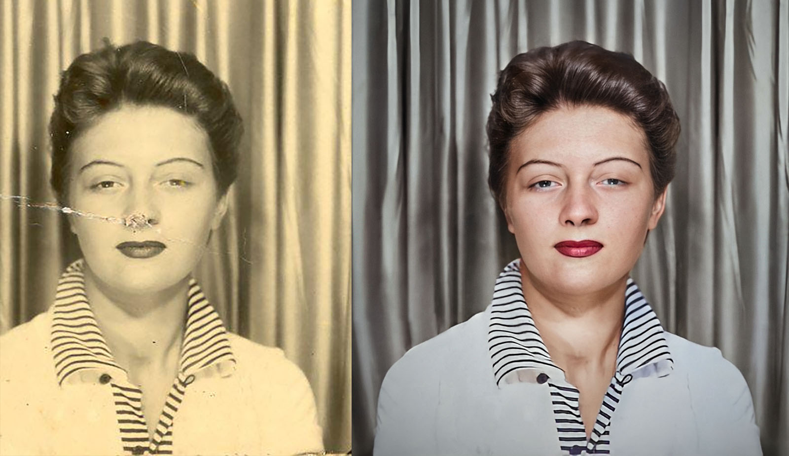 Artist Transforms 50-Year-Old Photo Into a Beautiful Modern Portrait ...