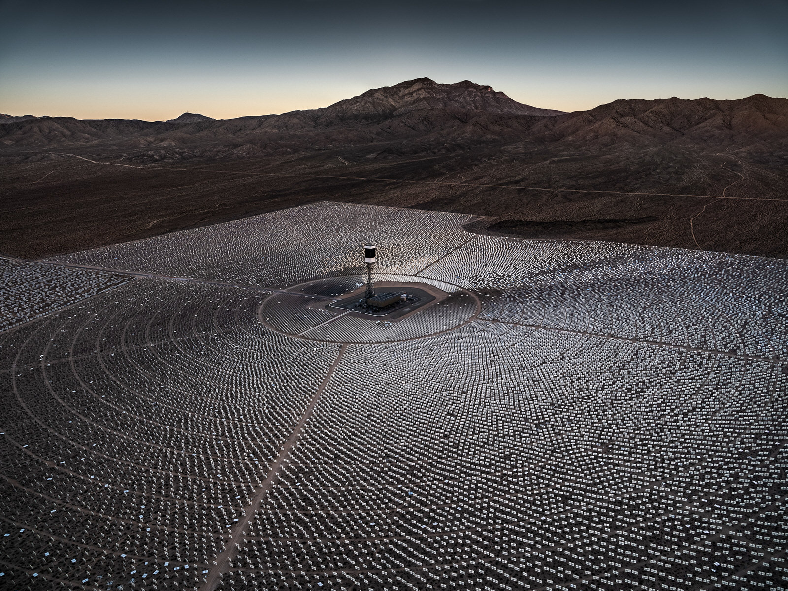 Photographer Captures Dazzling Aerial Photos of Solar Power Plants ...