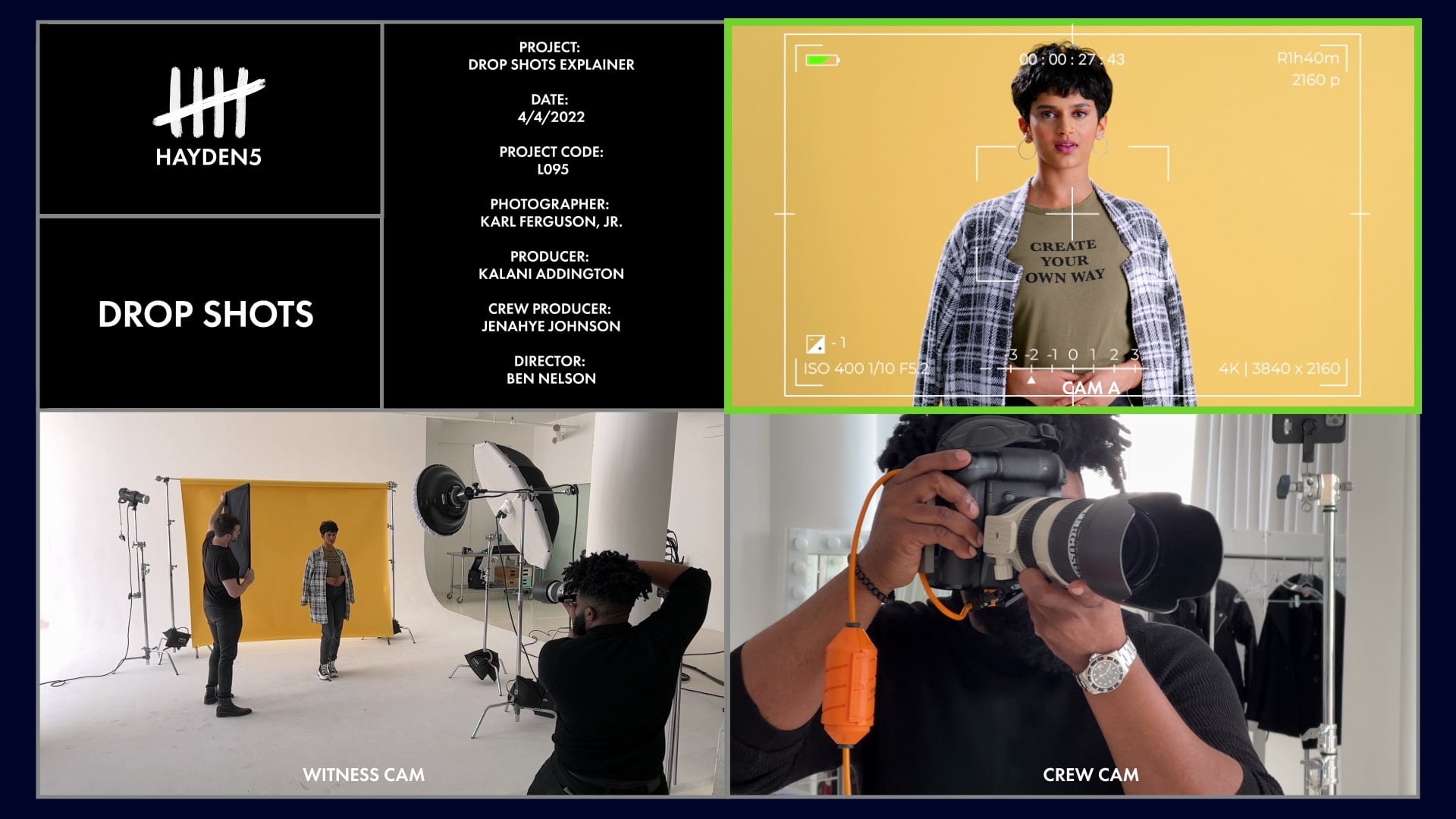 Drop Shots Lets Clients Watch Through a Photographer's Viewfinder ...