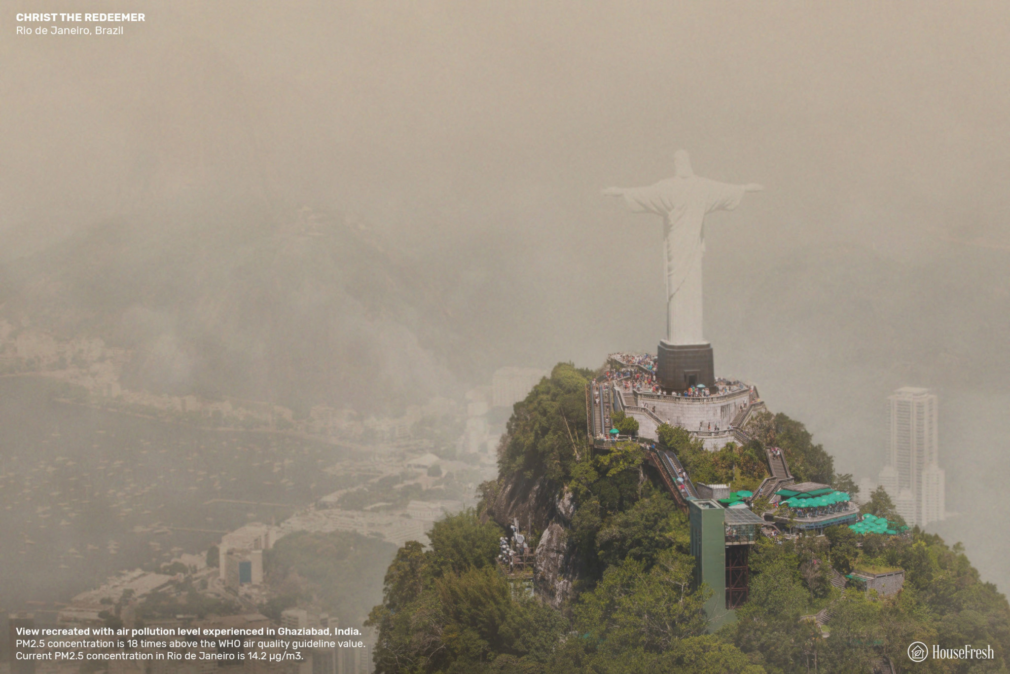 What Famous Photo Spots Would Look Like with Extreme Air Pollution ...
