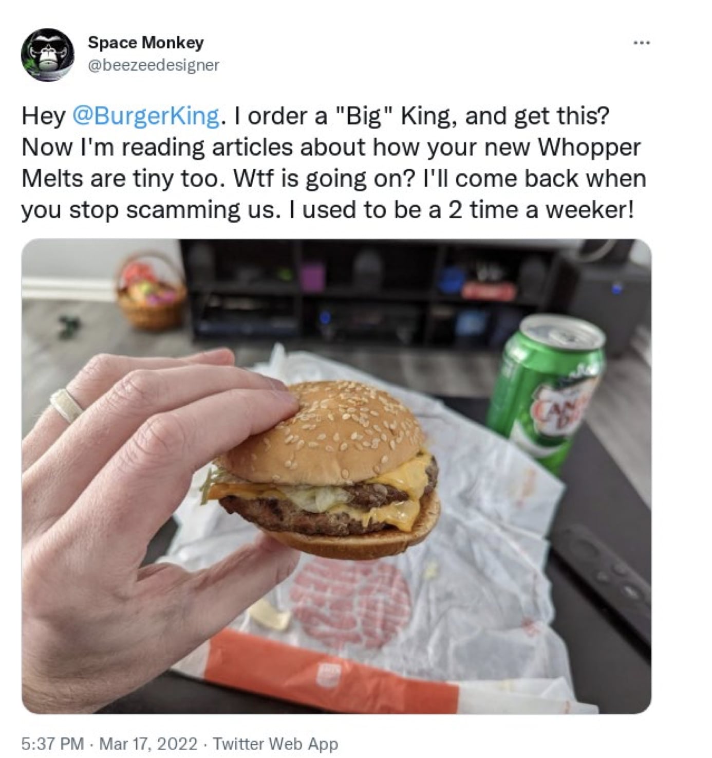 Burger King Sued Over 'Misleading' Ad Photos of Its Burgers | PetaPixel