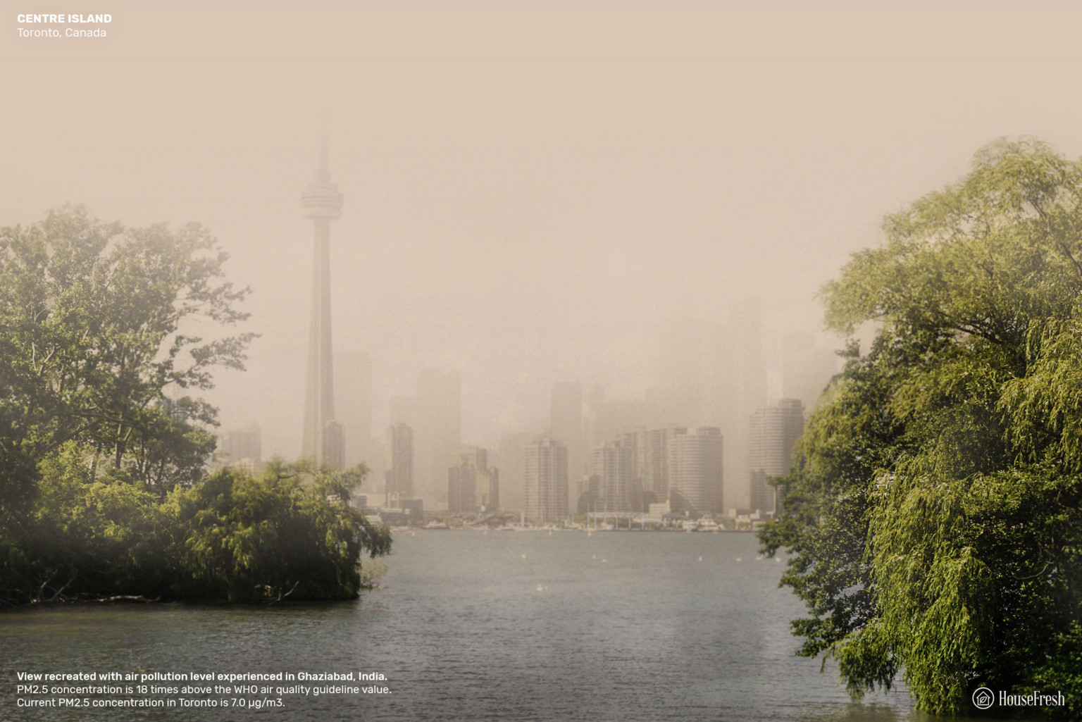 What Famous Photo Spots Would Look Like with Extreme Air Pollution ...