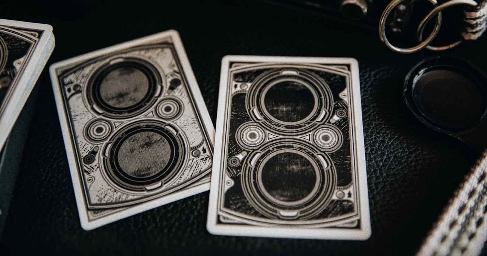 These Vintage Playing Cards are Modeled on the Rolleiflex and Brownie ...
