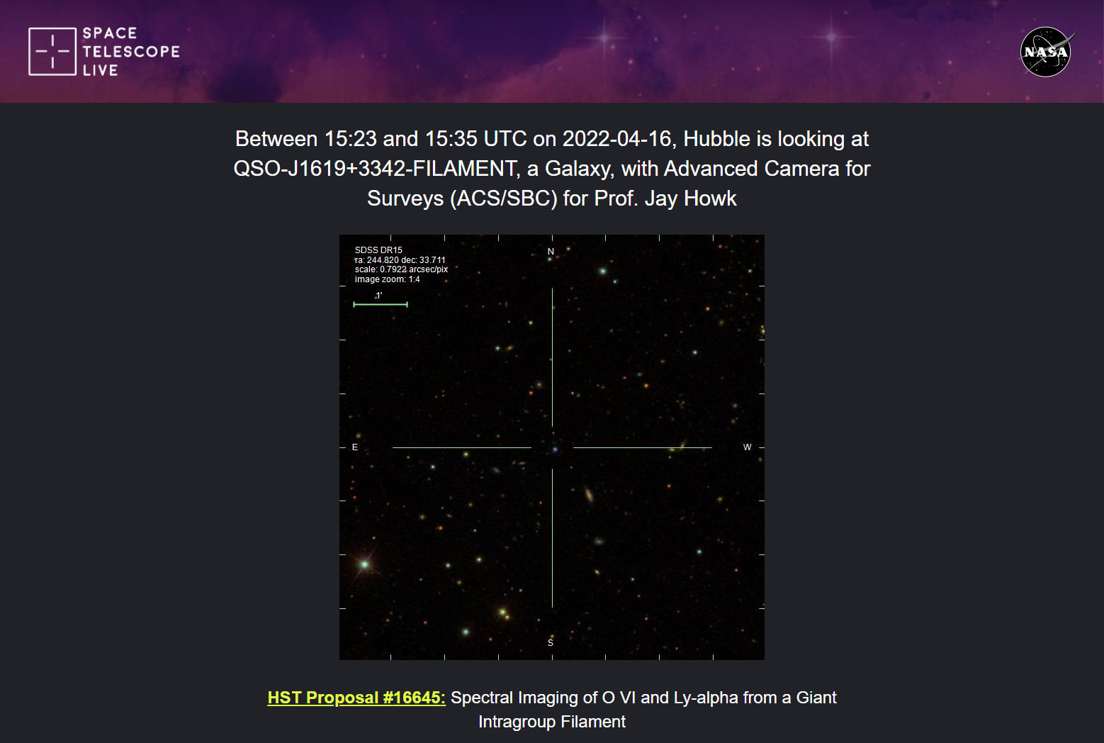 You Can See What Hubble is Photographing in Real Time | PetaPixel