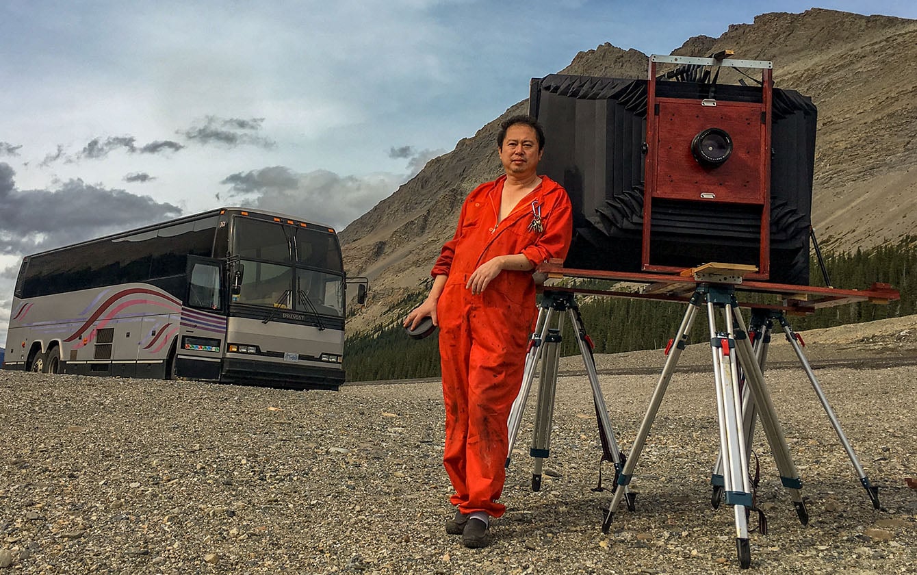 Photographer Builds Giant Camera and Darkroom Bus | PetaPixel