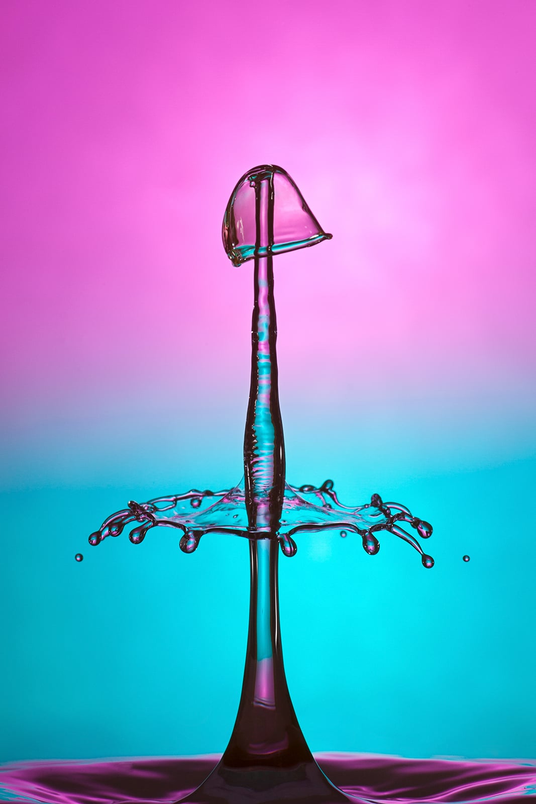 Gorgeous Macro Photos Perfectly Capture Colorful Splashing Liquid ...