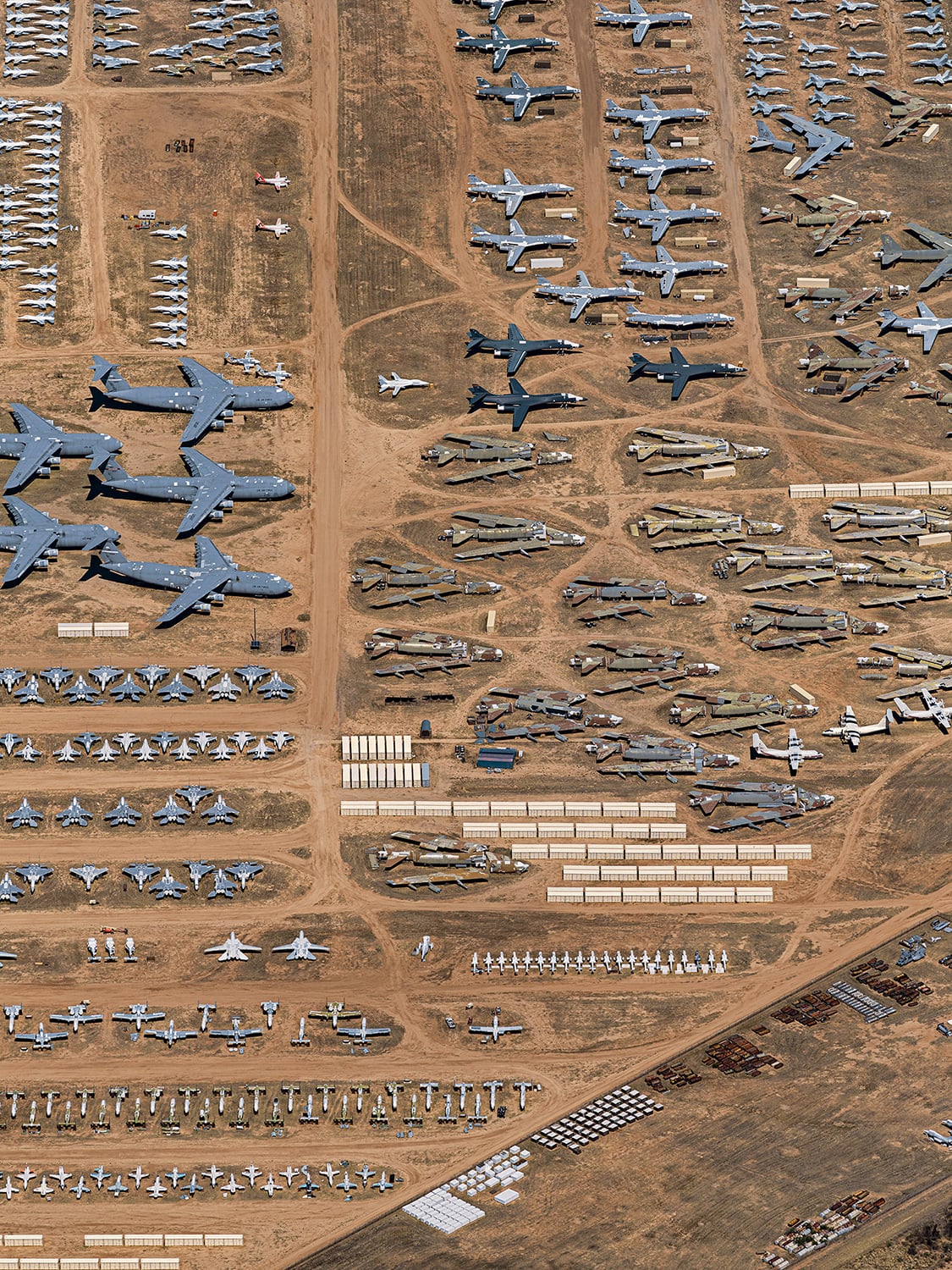 Incredible Aerial Photos Show Thousands of Abandoned Military Aircraft ...