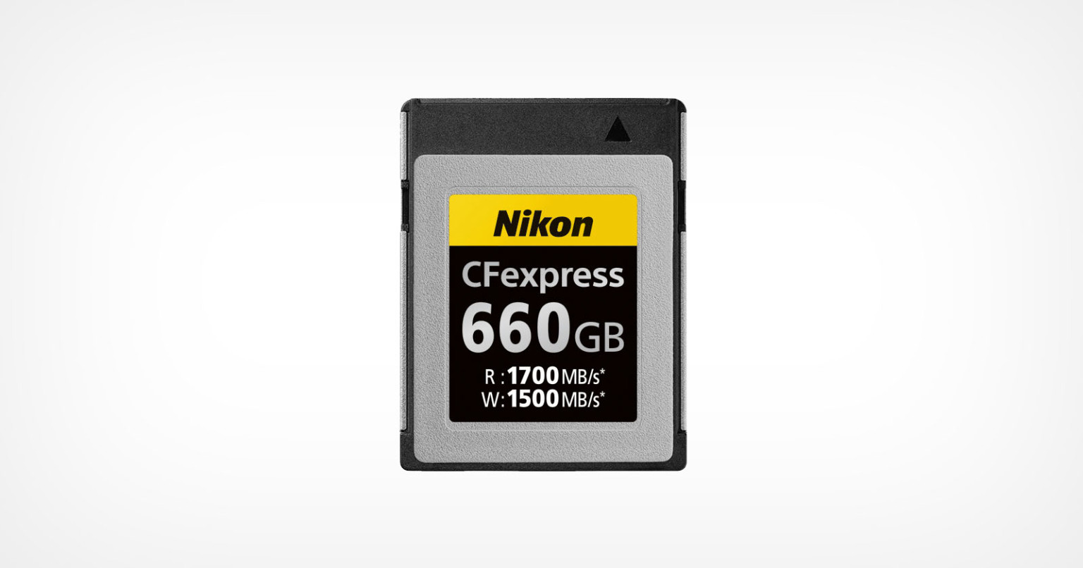 Nikon's New 660GB CFexpress Memory Card Costs $727 | PetaPixel