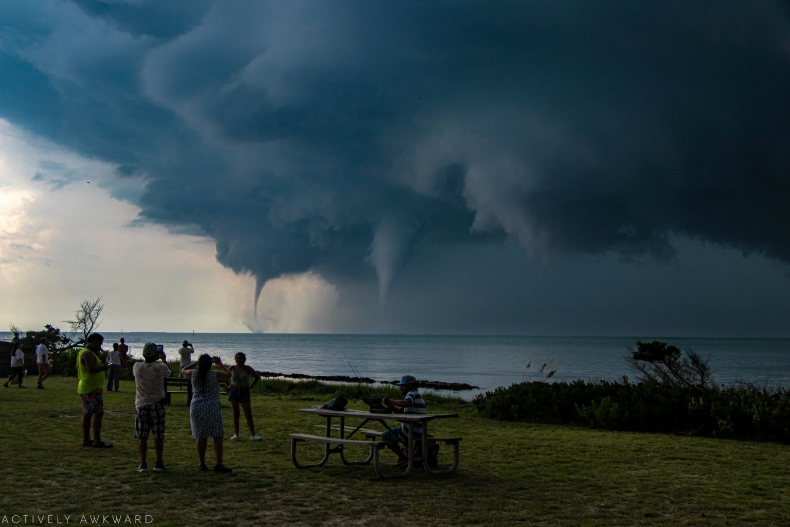 Photographer Waits Years to Capture Rare Waterspout | PetaPixel