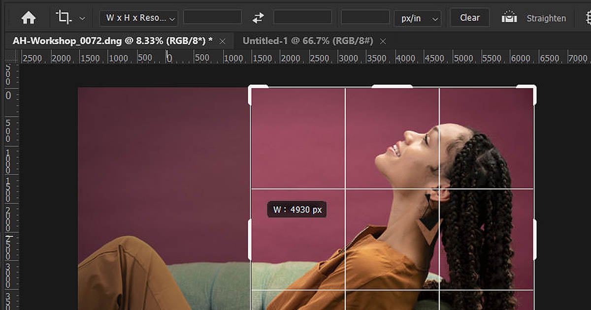 How To Crop In Photoshop Photo Craftavl