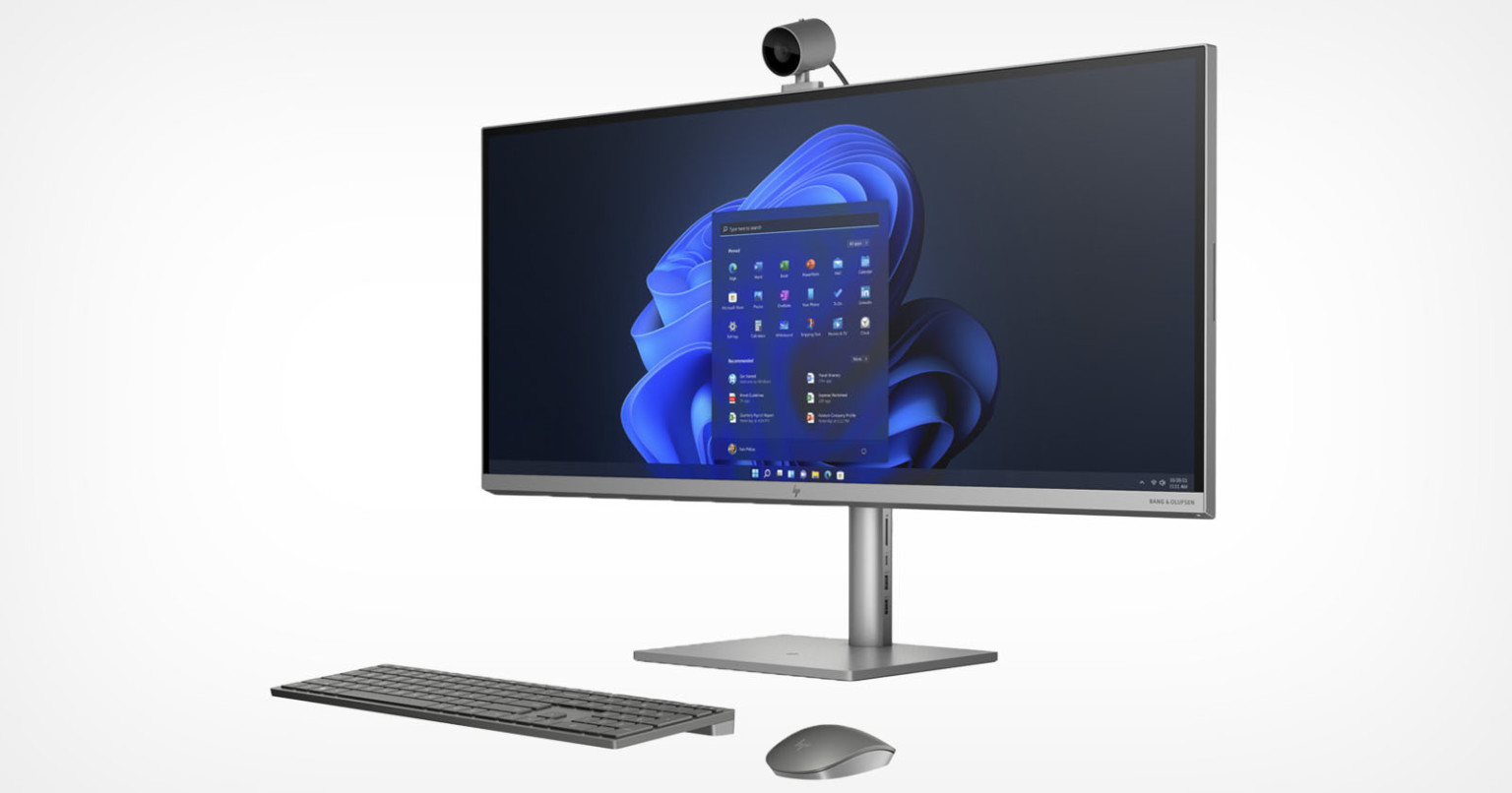 HP Unveils 34-inch All-in-One PC With Dual Video Streams and Swivel ...