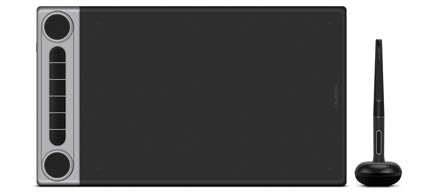 Huion's New Inspiroy Dial 2 Bluetooth Pen Tablet Doubles the Dials ...