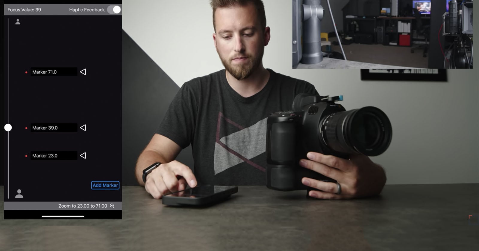 App Provides A Cheap Way to Remotely Focus Blackmagic Cameras | PetaPixel