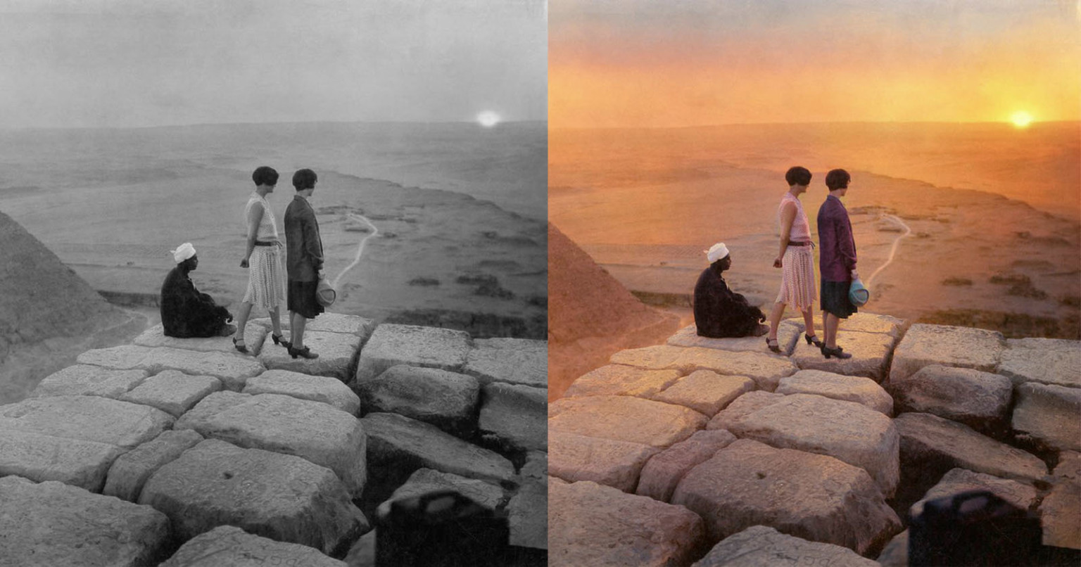 Palette is a Free Web-Based AI-Powered Photo Colorizer | PetaPixel