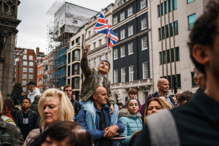 Street Photography of London During the Funeral of Queen Elizabeth II ...