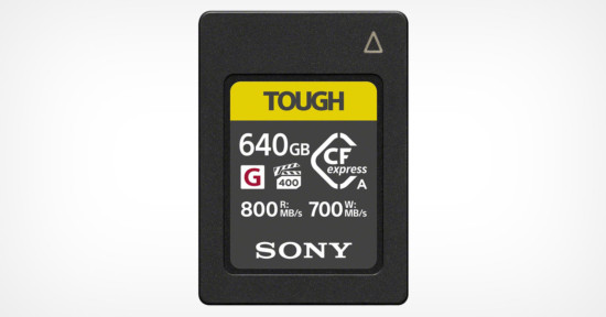 Sony's CFexpress Type A Card is the New Capacity King, But It'll Cost ...