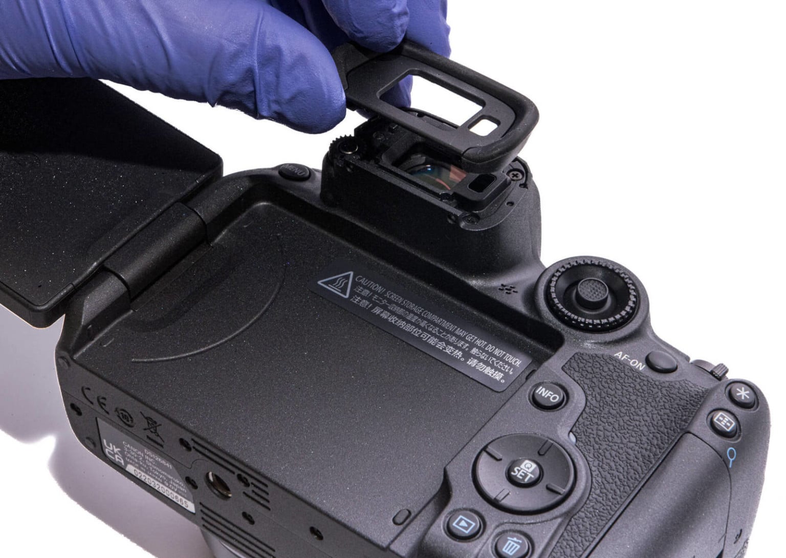 Canon EOS R7 Teardown: Inside the Prosumer APS-C Mirrorless Camera ...