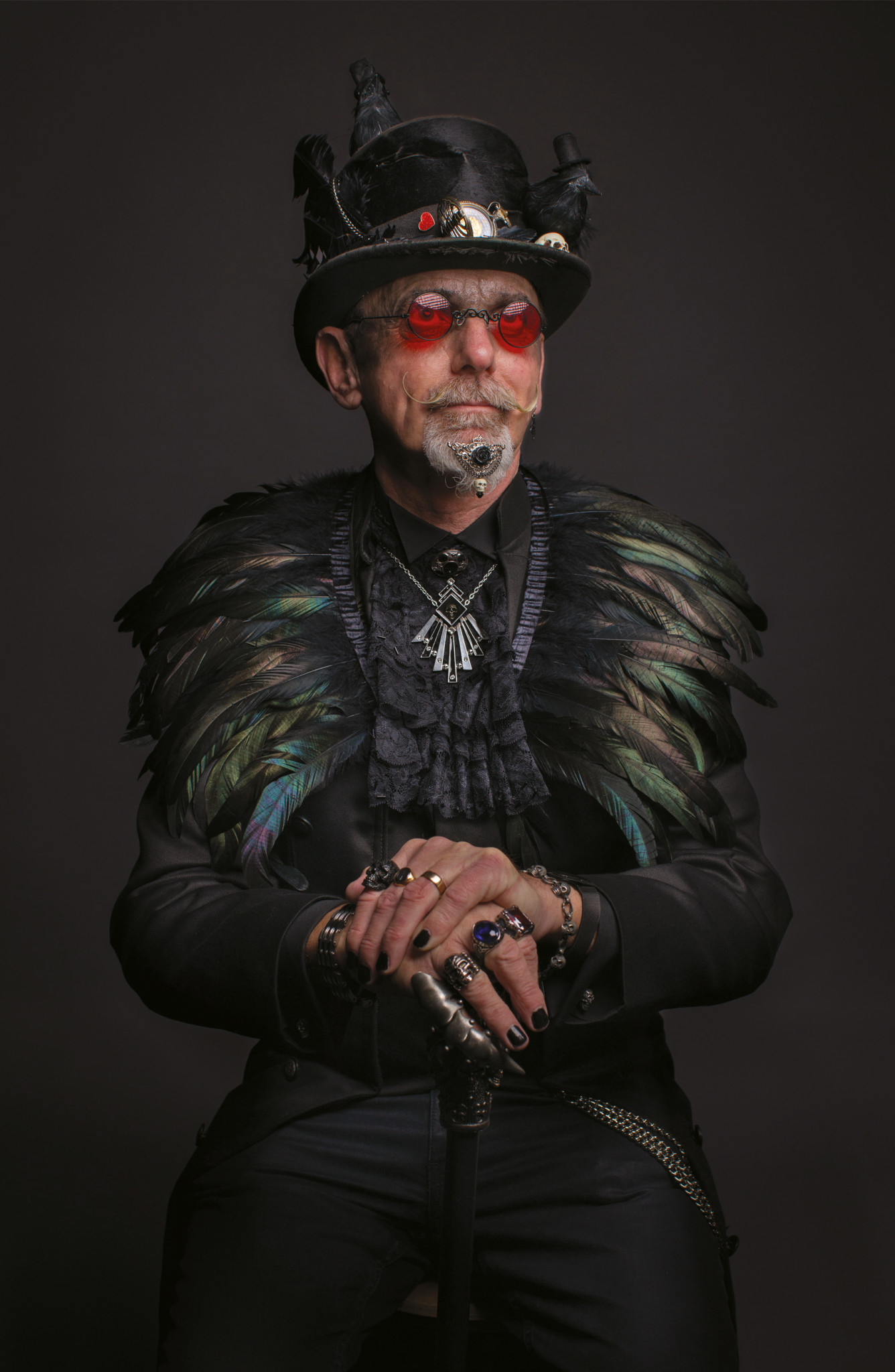 Photographer Captures Spooky Portraits at Annual Goth Weekend | PetaPixel