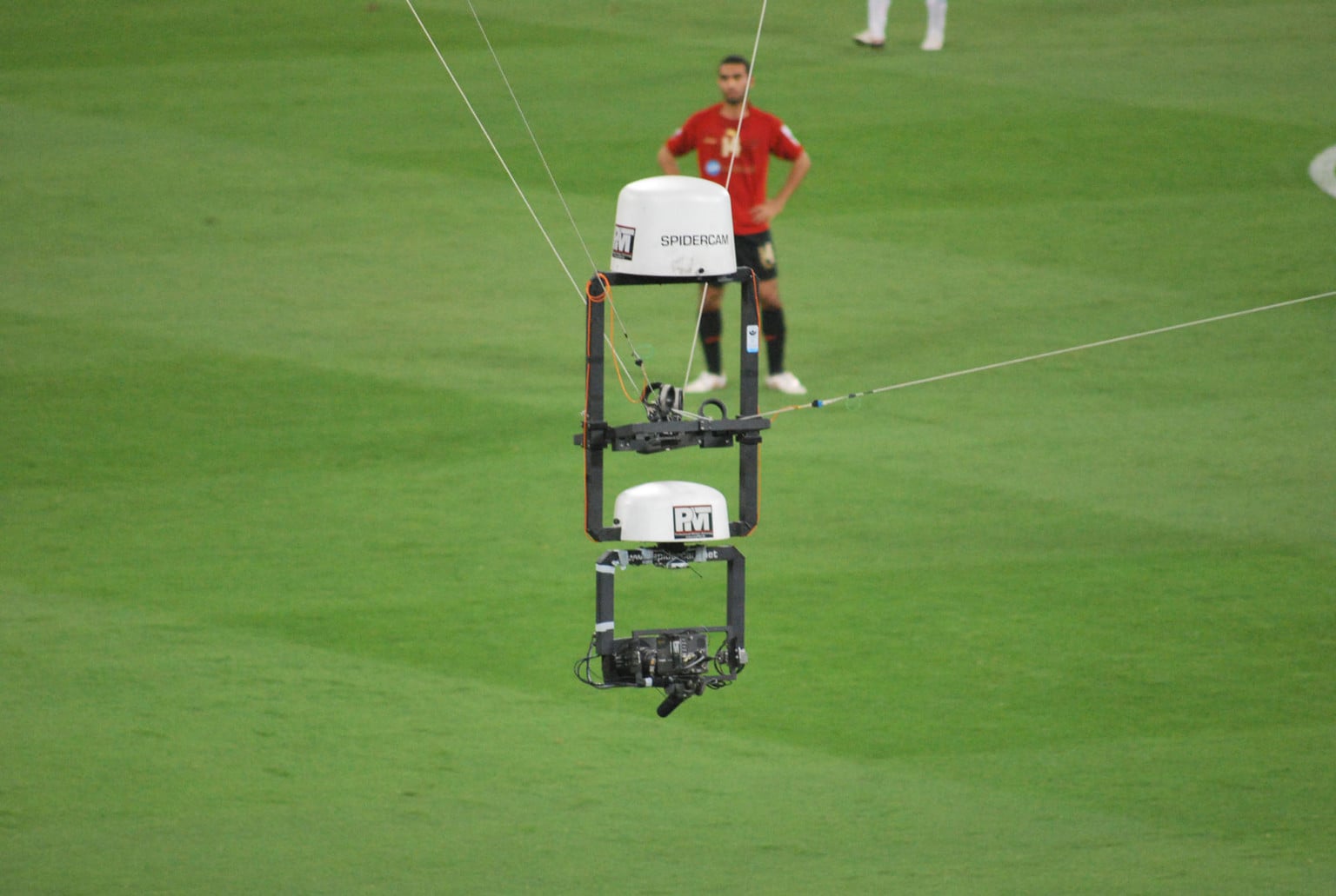 Flying Camera Hits Cricket Player During Live Game | PetaPixel