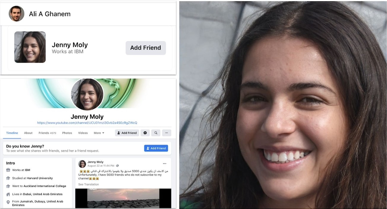 Meta Sees Sharp Rise in AI-Generated Fake Profile Photos | PetaPixel