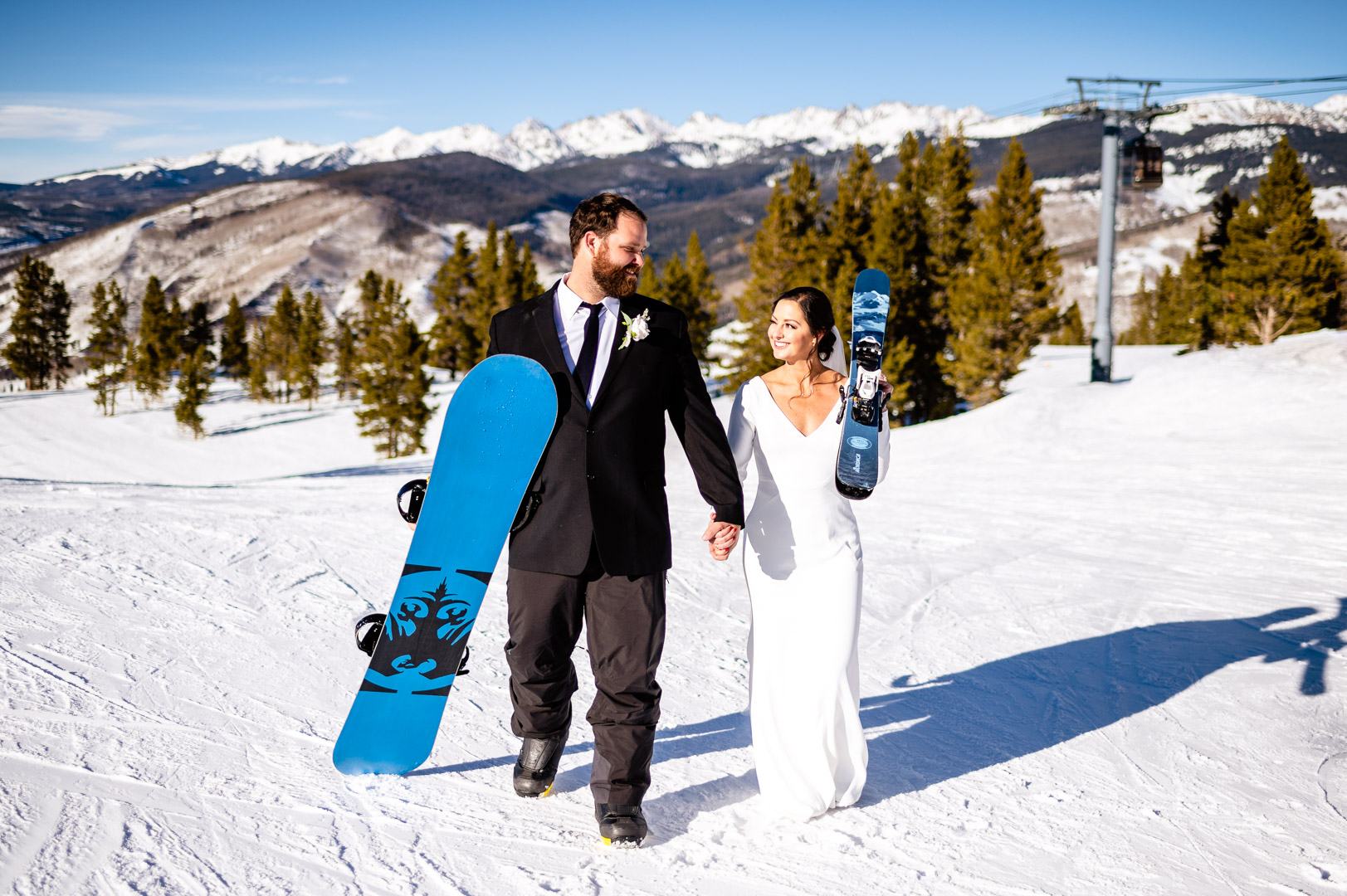 Ski Wedding Photographer Finds Niche Shooting Newlyweds on Slopes ...
