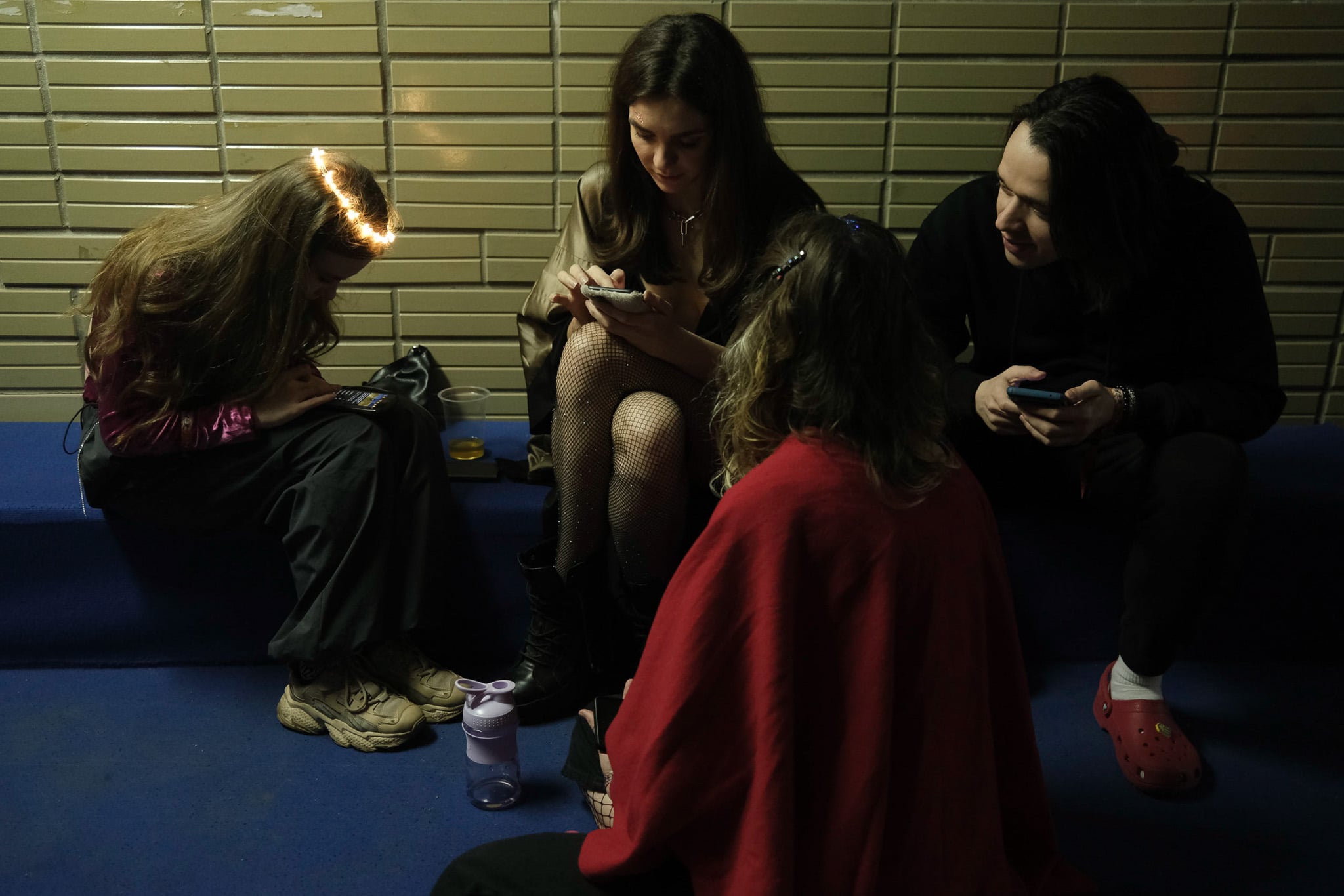 Photographer Captures Partying Ukrainians on NYE as Missiles Hit Kiev ...