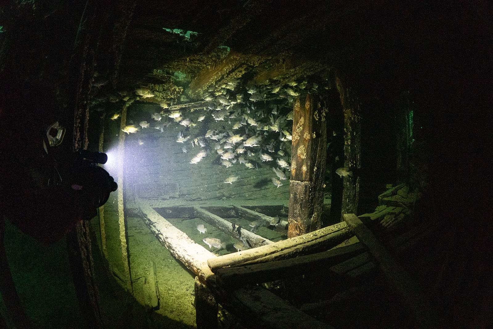 Underwater Photographer Captures Al Capone's Sunken Speakeasy | PetaPixel