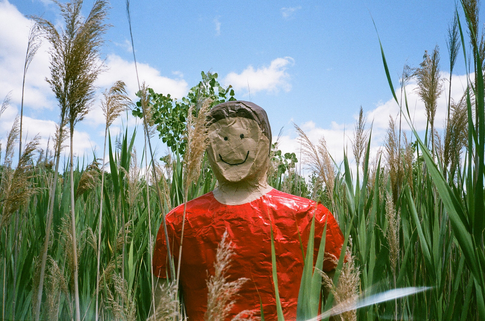 Photographer's Paper Mache Person Helped Combat COVID Isolation | PetaPixel