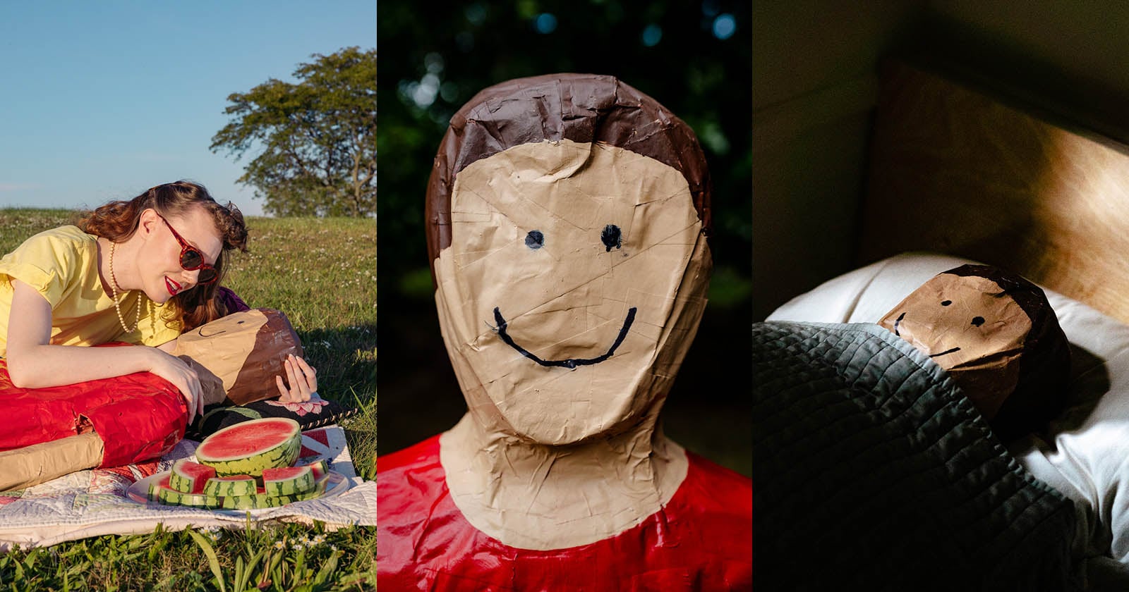Photographer's Paper Mache Person Helped Combat COVID Isolation | PetaPixel