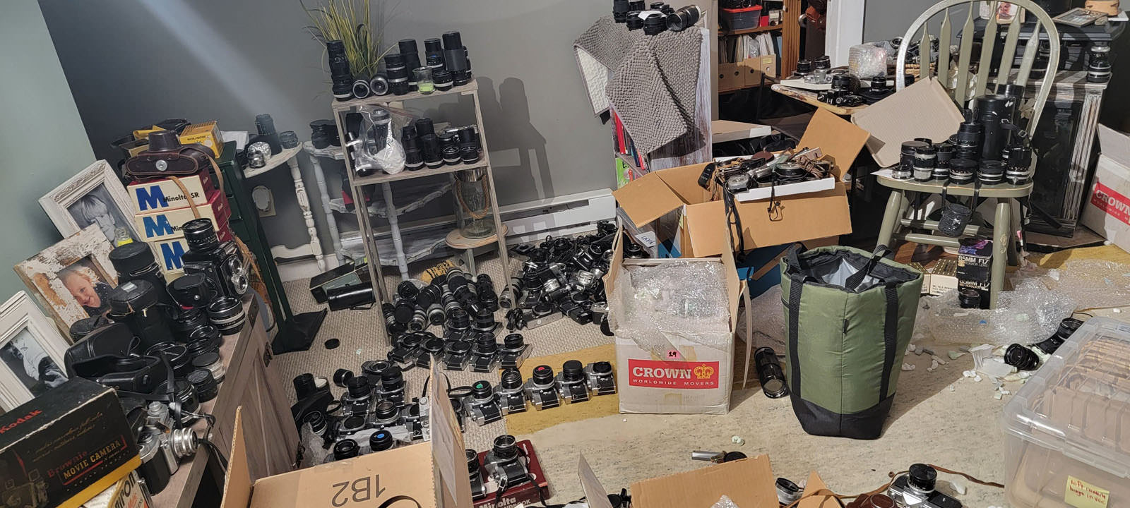 Couple Finds Trove of 2,000 Cameras and Lenses in Storage Unit | PetaPixel