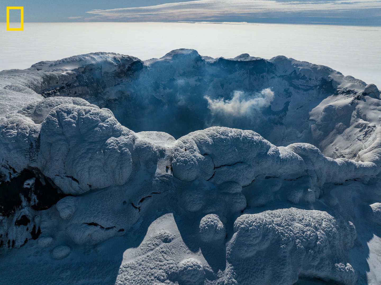 Photos from the First-Ever Ascent of Mt. Michel, an Ultra-Remote Volcano | PetaPixel