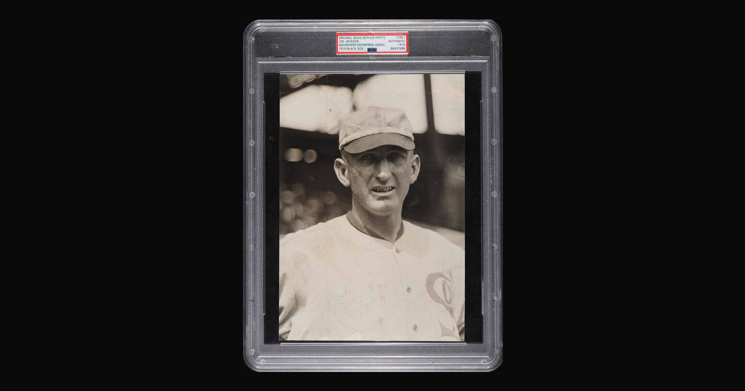 Rare Original Shoeless Joe Jackson Portrait Surfaces, Valued at $17,000 ...