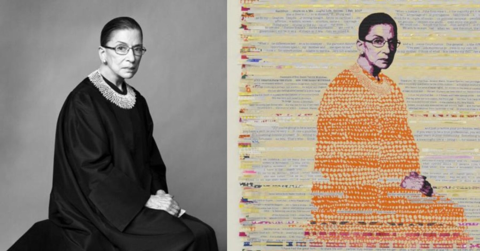 Artist Escapes Lawsuit Over Her Use of Iconic Ruth Bader Ginsberg Photo ...