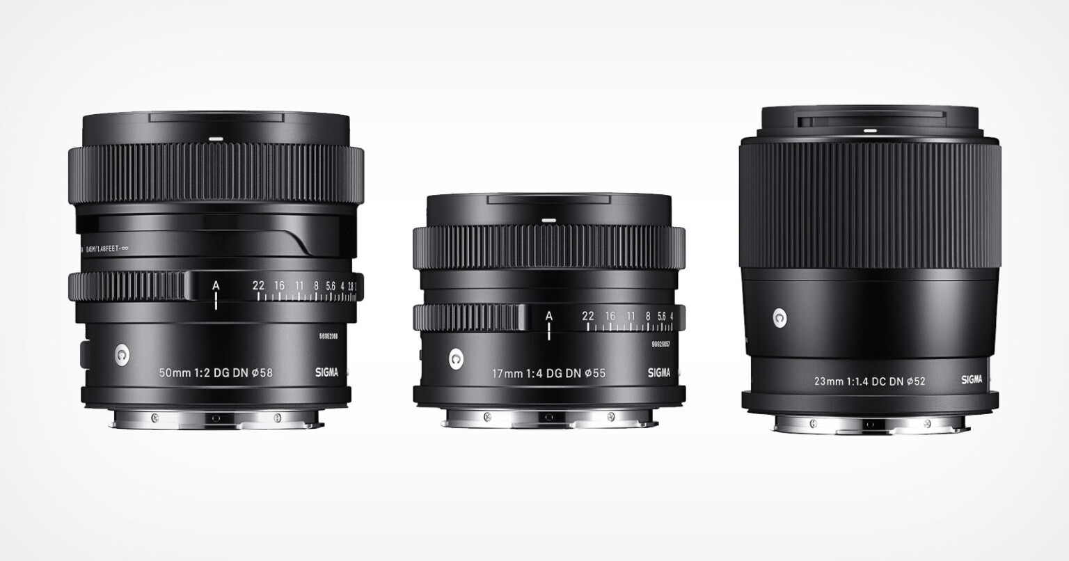 Sigma Adds Three New Lenses: 17mm f/4, 50mm f/2, and 23mm f/1.4 | PetaPixel