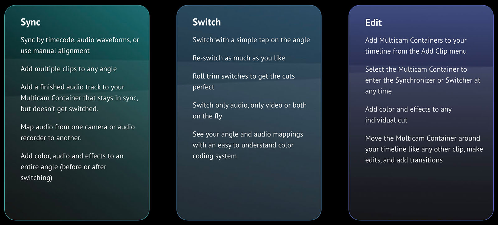 LumaFusion Adds Automated Multicam Editing on iOS and iPad OS | PetaPixel