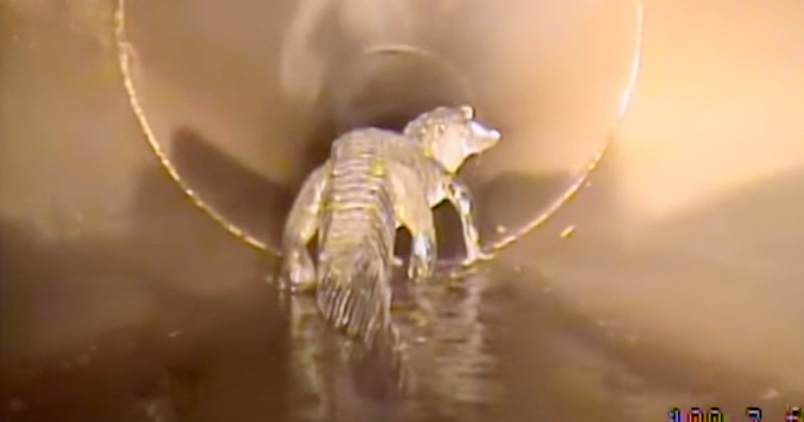 Robotic Camera Encounters 5-Foot Alligator Inside a Storm Drain | PetaPixel