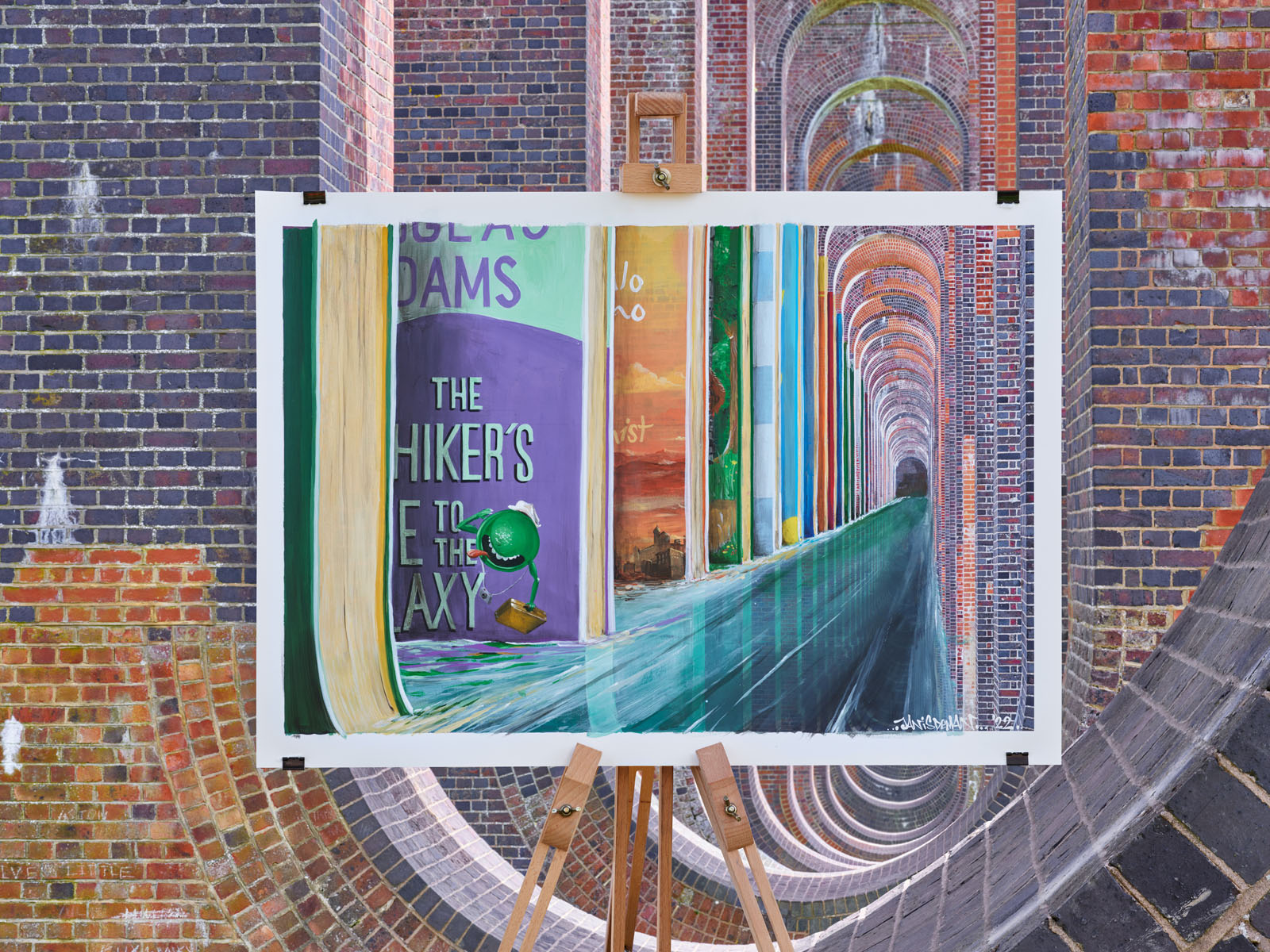 Photographer Cleverly Brings Street Art to 'Impossible' Places | PetaPixel