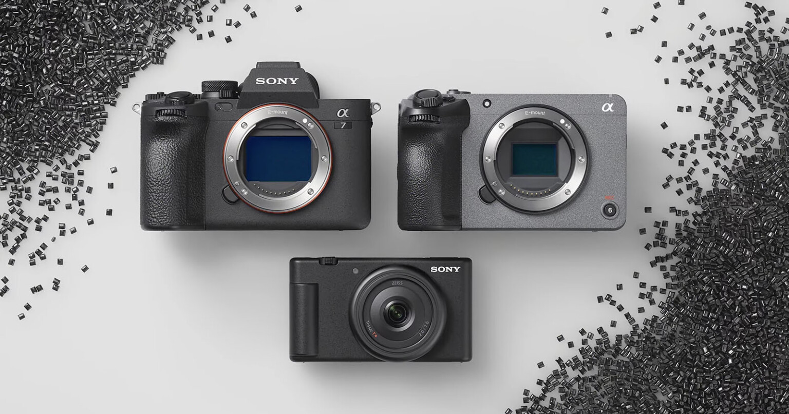 Sony Makes Cameras with a Recycled Material Called 'SORPLAS' | PetaPixel