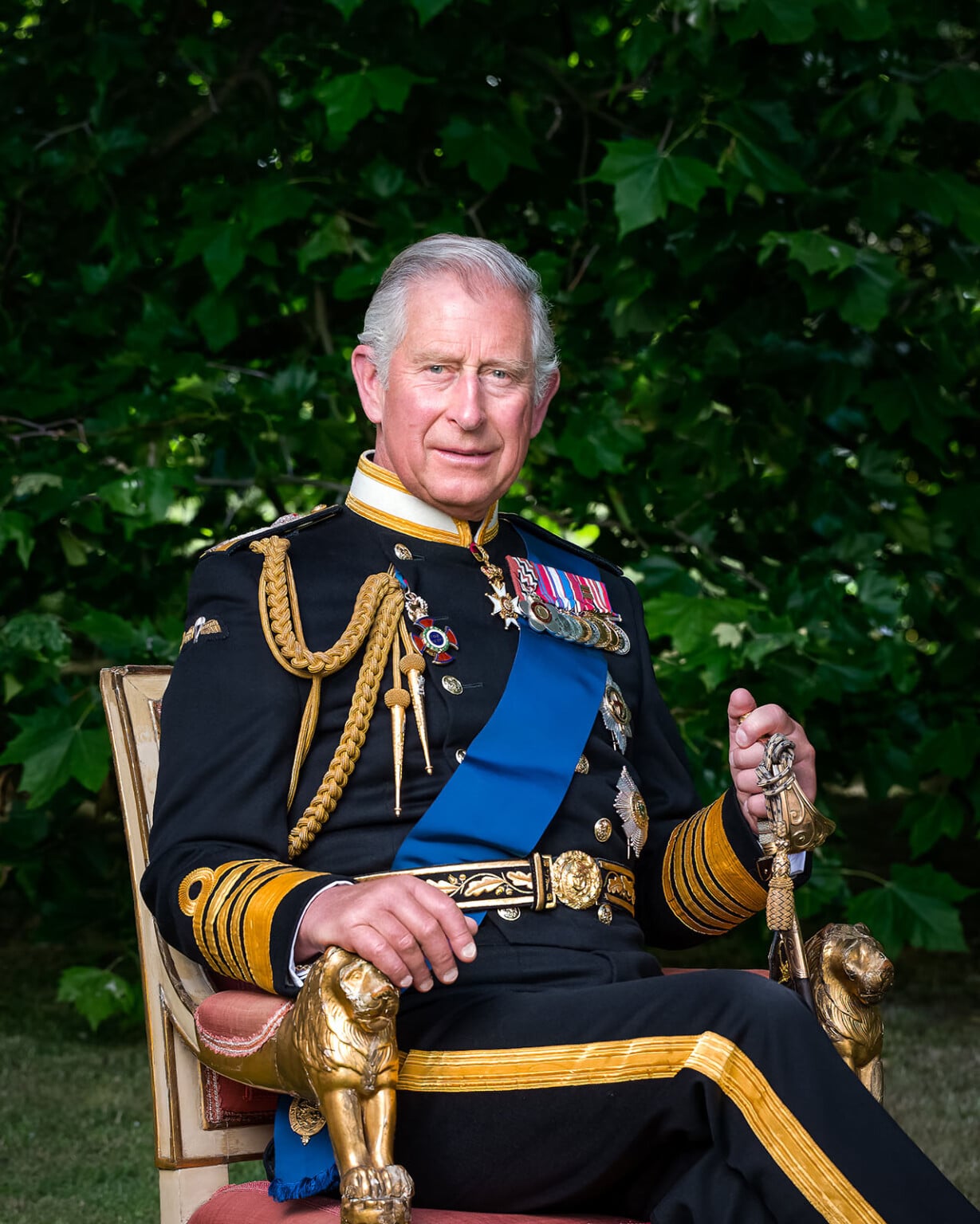How the Official Coronation Portraits of King Charles III Were Shot ...