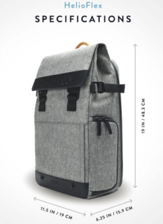 The COOPH HelioFlex is Modular, Solar-Powered Photography Backpack ...