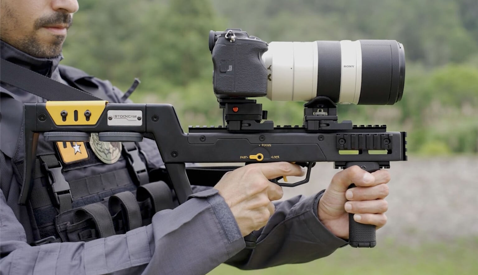 Stockcam is a Camera Cage That Takes 'Shooting' Pretty Literally ...