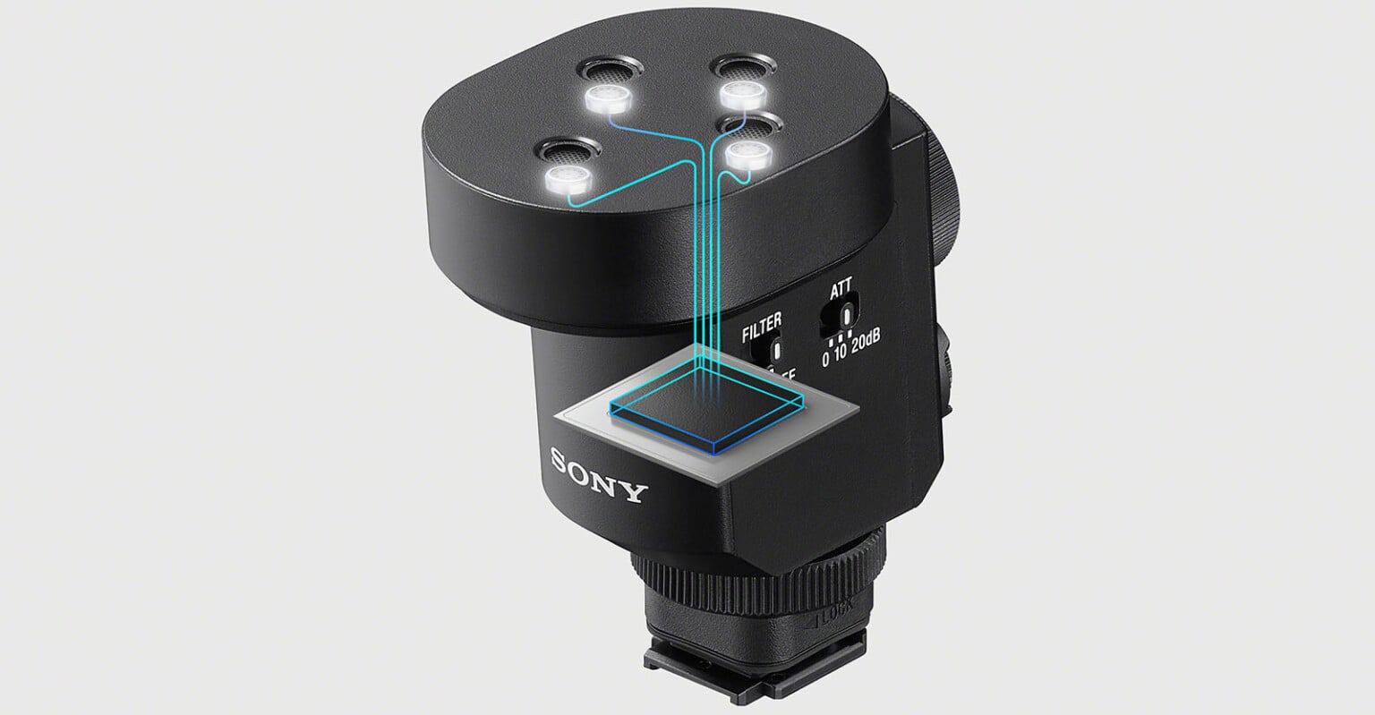 The Sony ECM-M1 is a Beamforming, Shoe-Mount, Digital Shotgun Mic ...