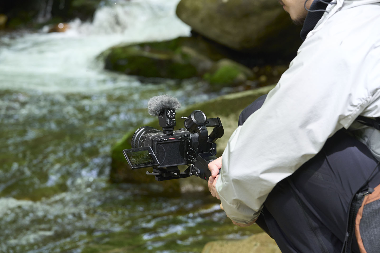 The Sony ECM-M1 is a Beamforming, Shoe-Mount, Digital Shotgun Mic ...