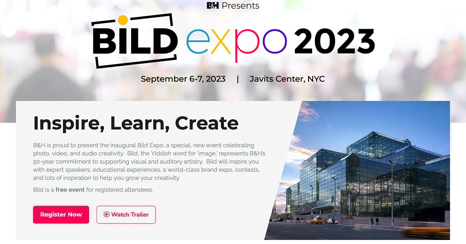 Bild Expo Brings Big Photo Show Back to New York City This September ...