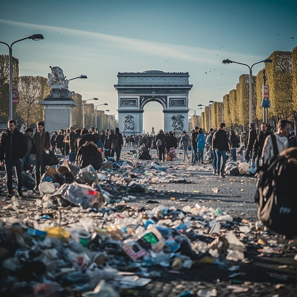 Fake AI Images of Paris Covered in Trash Go Viral | PetaPixel