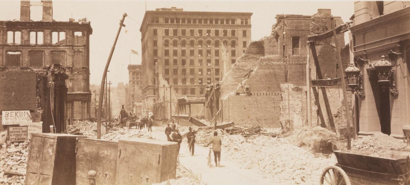 Rare Photographs of the 1906 San Francisco Earthquake up for Auction ...