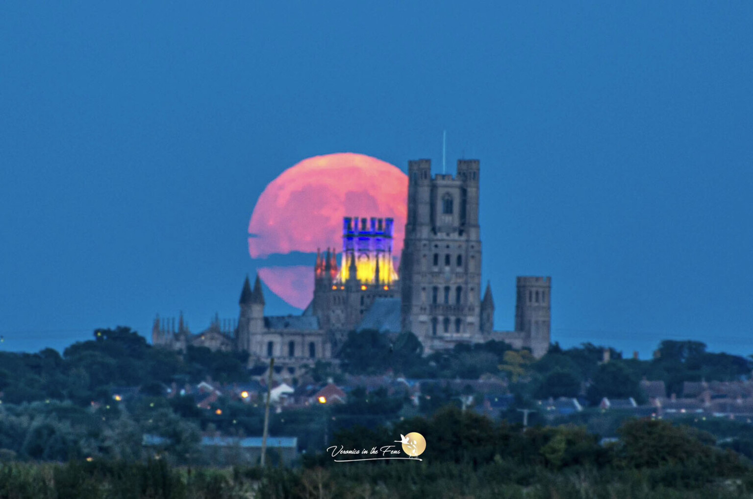 Photographers All Around the World Capture Ultra-Rare Blue Supermoon ...