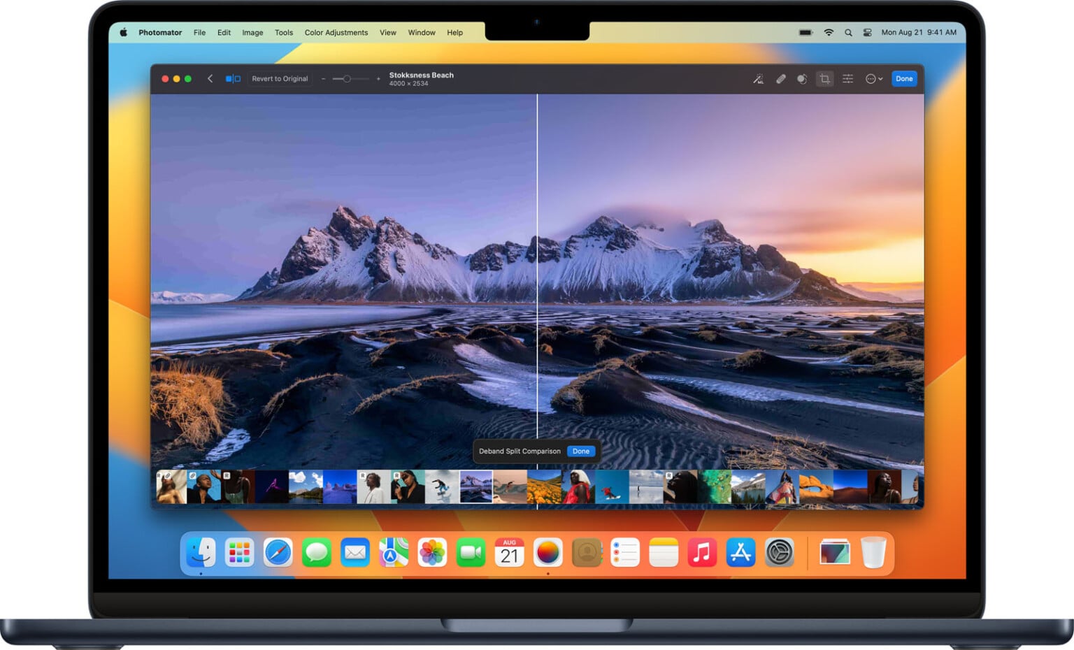 Photomator's 'Smart Deband' Removes Banding and Improves Color Depth ...