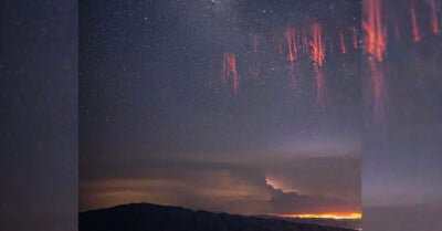 Photographer Captures Rare Red Sprites in the Night Sky Above Arizona ...